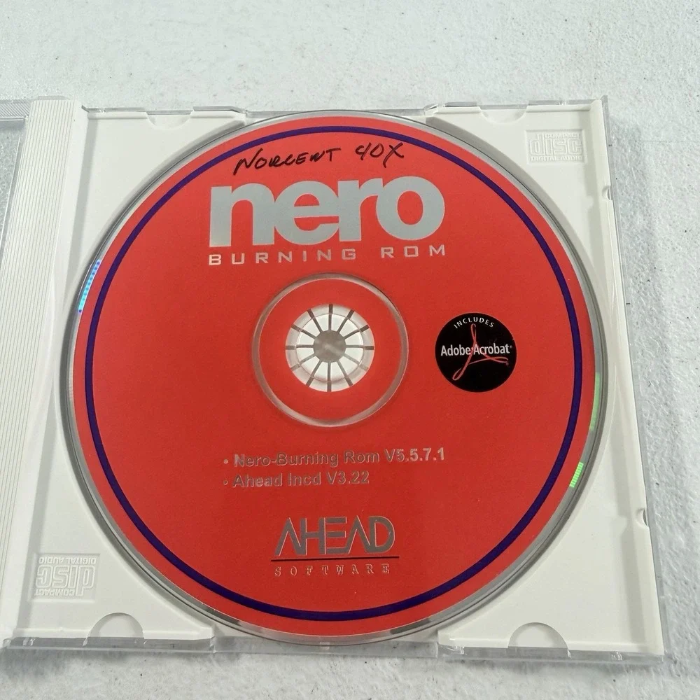 Other | Nero Burning Rom Cd Burning Software V 5571 Ahead Software V ...